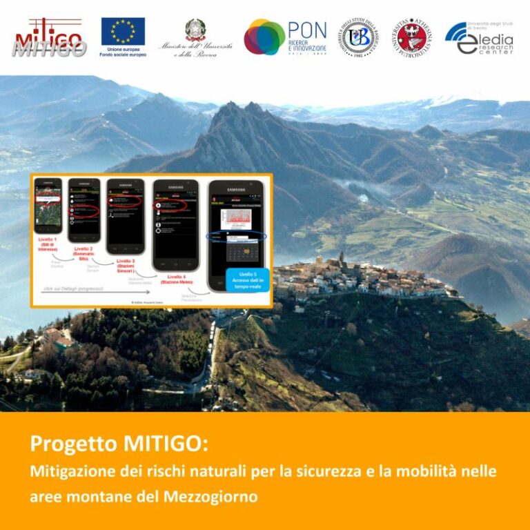Progetto MITIGO: Mitigazione dei rischi naturali per la sicurezza e la ...