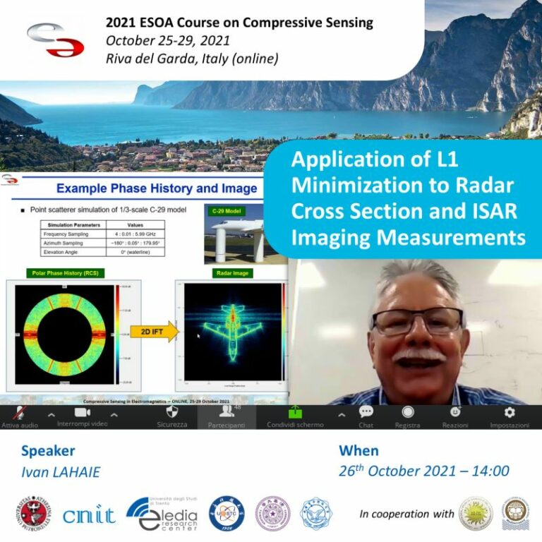 Application of L1 Minimization to Radar Cross Section and ISAR Imaging Measurements