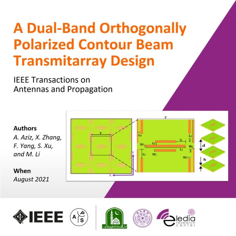 "A Dual-Band Orthogonally Polarized Contour Beam Transmitarray Design" published in IEEE ...