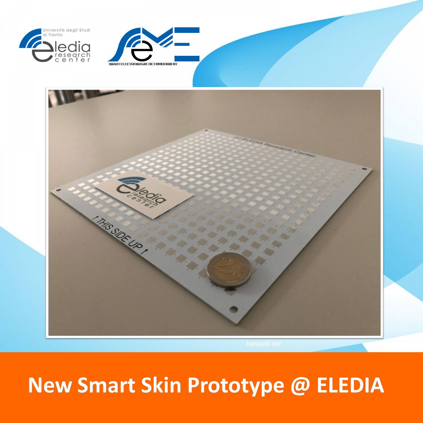 New Smart Skin Prototype @ ELEDIA