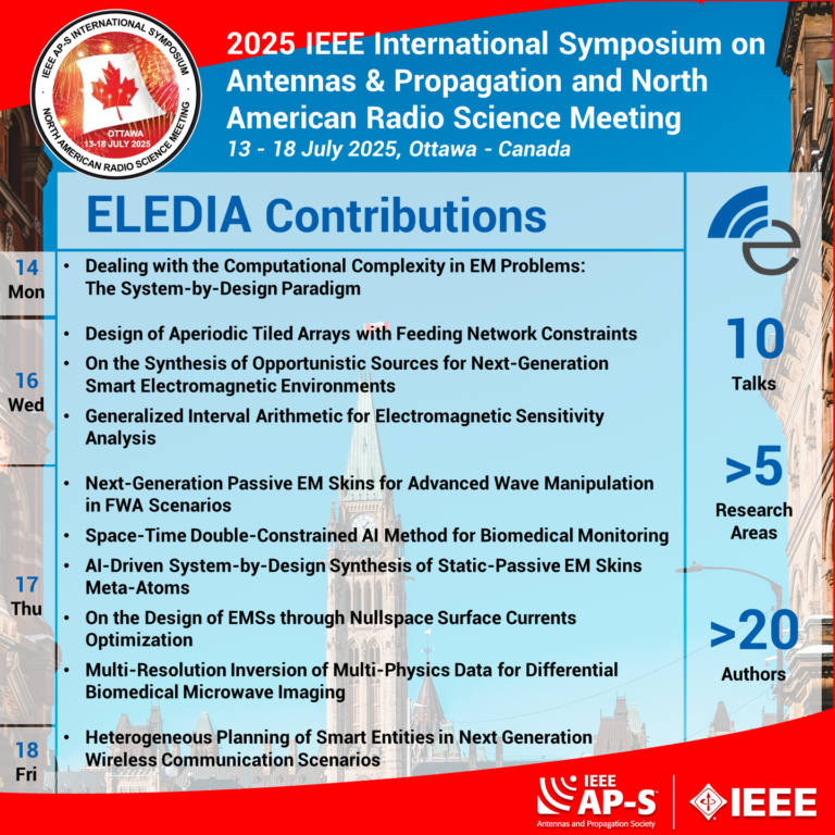 ELEDIA at AP-S/URSI 2025