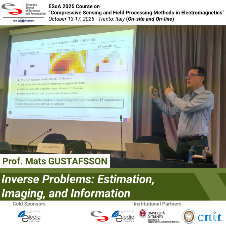 2025 ESoA Course on “Compressive Sensing and Field Processing Methods ...